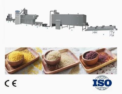 China SUS304 Food Extruder Machine / Complete Auto Artificial Nutritional Rice Production Line for sale