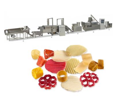 China 3D Pellets Fryer Snack Extruder Machine 100-150kg/Hr for sale
