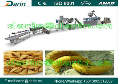 China Custom 3D Pellet snack food making machine 200-260kg/H Triangle Roung Tube Onion Ring for sale