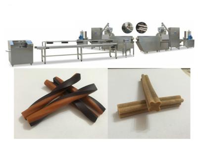China Healthy Chewy Dog Treat Making Machine Stainless Steel for sale