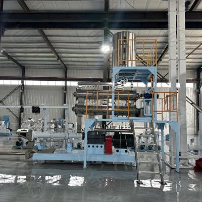 중국 반려동물 식품 extruder 생선 펠렛 생산 라인 5300 x 1100 x 2300mm 판매용