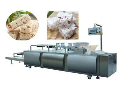 China Puffed / baked Cereal Bar Forming Machine English version Manual for sale
