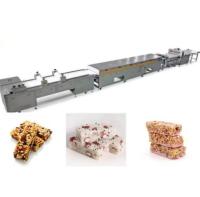 China High Capacity Cereal Bar Making Machine / rice puff making machine for sale