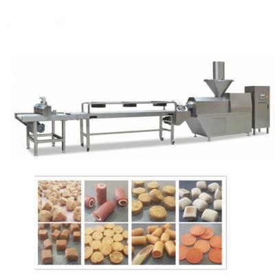 Meat Pet Jerky Snacks Pet Food Production Line Cold Extruded