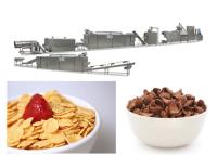 China Cereal Corn Flakes Making Machine Snack Processing Line  PLC Touch Screen for sale