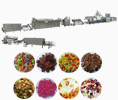 China Maize flakes machinery / Corn flakes snack food production line for sale