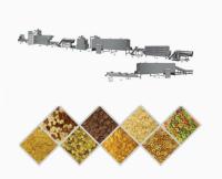 China High capacity Corn Flakes Processing Line with two screw extruder for sale