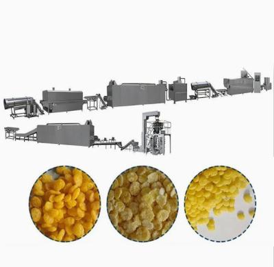 Cina Macchina per la lavorazione dei fiocchi di mais completamente automatica Macchina per lo snack 200-260 kg/h in vendita
