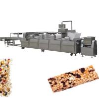 China Automatic  PLC Control Cereal Bar Making Machine / Peanut Bar Making Machine 9kw for sale