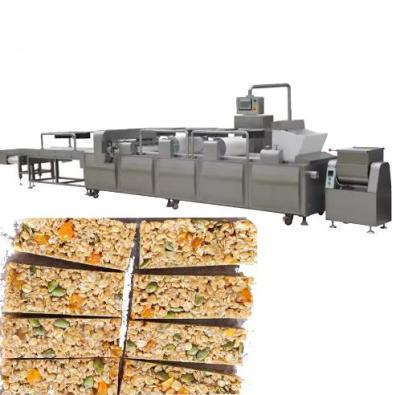 중국 건강한 식사 완벽한 절단 제과 장비 곡물 막대기 생산 라인 판매용