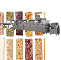 China Continuous And Automatic Sesame Cereal Bar Making Machine , Peanut Chikki Machine for sale