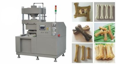 Dental Pet Chews Pressed Rawhide Bones Machinery with cowhide , pigskin , beef tendons