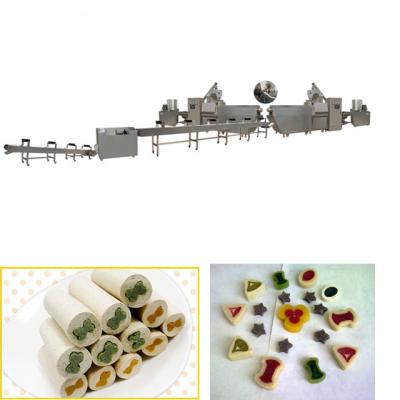 中国 ステンレス鋼のペット フードの押出機犬/犬のチューイン ガムの処理は扱います 販売のため