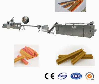 Китай Прокладка, ручка, обрабатывающее оборудование штрангпресса собачьей еды формы косточки/машинное оборудование собачьей еды продается