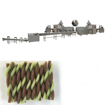 Китай Автоматический экран касания штрангпресса одиночного винта для обслуживаний жевательной резины собаки продается