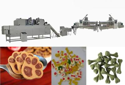 中国 セリウムISO9001はペット フードの加工ラインをかみ砕く機械を作るドッグ フードを証明しました 販売のため