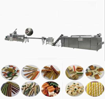 中国 骨ペット スナックの押出機のプロセス用機器をかみ砕いている歯の手入れ犬 販売のため