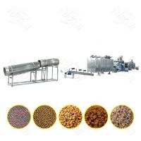 China Pet Food & Fish Feed Extruder Machine Baking Processing with Core PLC Motor Component for sale