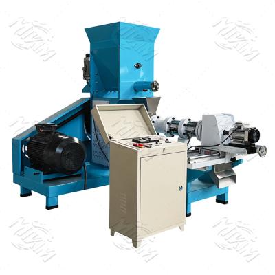 China 120-150 kg/h mini floating fish feed extruder machine floating fish feed pellet making machine price in India for sale