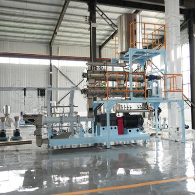 China High Output Manufacturing Pet Dry Dog Food Production Line Extruder Floating Fish Feed Pellet Making Processing Machine for sale