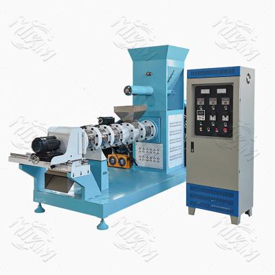 China High-Quality 120-1200 kg/h best single screw floating fish feed pellet extruder machine shrimp feed pellet extruder machine price in India for sale for sale