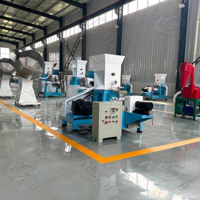China Cheap Floating Fish Feed Pellet Extruder Machine Small Scale Fish Feed Extruder mini sinking shrimp feed pellet machine for home use for sale