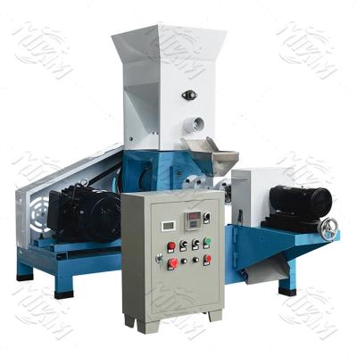 China Cheaper Price Dry-Type Single-Screw floating fish feed pellet maker machine shrimp feed pellet machine for Small Farms for sale
