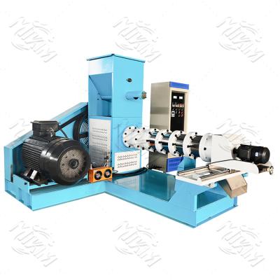 China Best fish feed pellet extruder machine Full Production Line Dry Pet Dog and Cat Feed Food Pellet Production Manufacturing Making Extruder Pelletizer Machine for sale