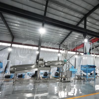 China Double Screw Extruder Floating Fish & Animal Feed Pellet Production Line Machine 300-400kg/h High Productivity for sale