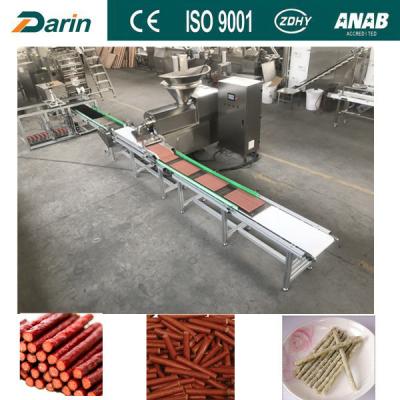 China La carne automatica dell'acciaio inossidabile spoglia la macchina dell'estrusione dell'animale domestico dell'entrata for sale