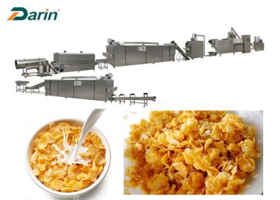Cina Linea di trasformazione SpA d'acciaio dei fiocchi di mais del cereale da prima colazione di Kellogg del motore di Stailess Siemens in vendita