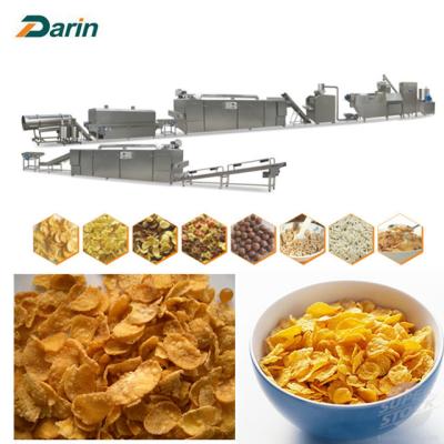 Cina Linea di trasformazione SpA d'acciaio dei fiocchi di mais del cereale da prima colazione di Kellogg del motore di Stailess Siemens in vendita