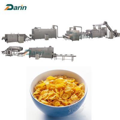 Cina Fiocchi di mais del cereale che fanno la linea di trasformazione touch screen dello spuntino a macchina dello SpA di Siemens in vendita