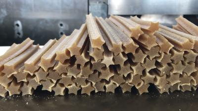 Cina Attrezzatura dell'espulsore del cibo per cani della gomma da masticare con CE, a basso rumore ed ad alta velocità in vendita