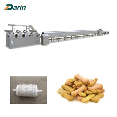 Cina Produzione del biscotto dell'animale domestico della macchina di fabbricazione di biscotti del cane dell'acciaio inossidabile di Darin in vendita