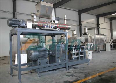 China Estrusione 90kw che asciuga linea di trasformazione di condimento per nutrizione del cane for sale