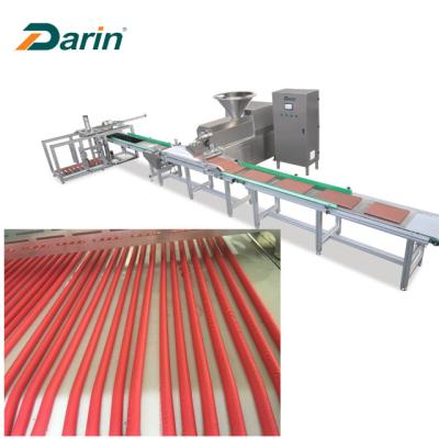 Cina Il bue essiccato SUS304 tratta la linea 500kg/Hr di produzione alimentare dell'animale domestico in vendita