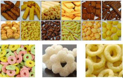Cina Materiali croccanti dell'acciaio inossidabile dell'espulsore del riso della soia della vite del gemello della macchina dello spuntino del soffio del cereale in vendita
