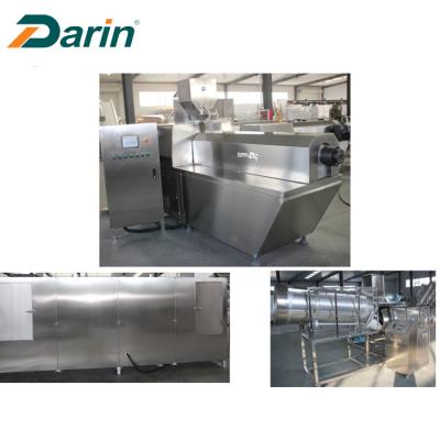 China O dobro da máquina da extrusora do alimento de petisco do sopro do milho parafusa de aço inoxidável à venda
