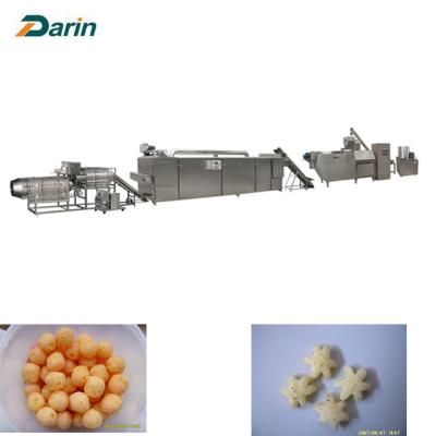 Cina Il soffio espulso del cereale fa un spuntino elaborando la palla formaggio/del macchinario che fa la macchina in vendita