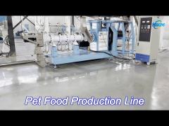 the ce-certified, fully stainless steel extruded aquatic feed pellet production line