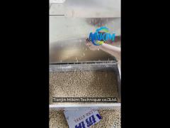 stainless steel twin screw dry pet food extruder equipment for dog , birds