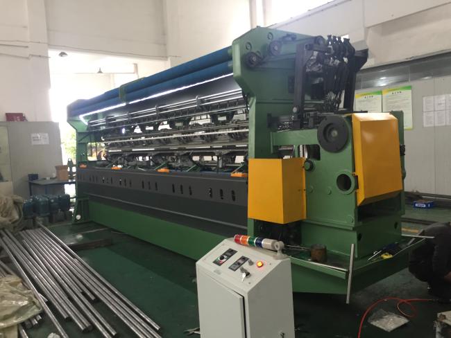 Net making machine close-up