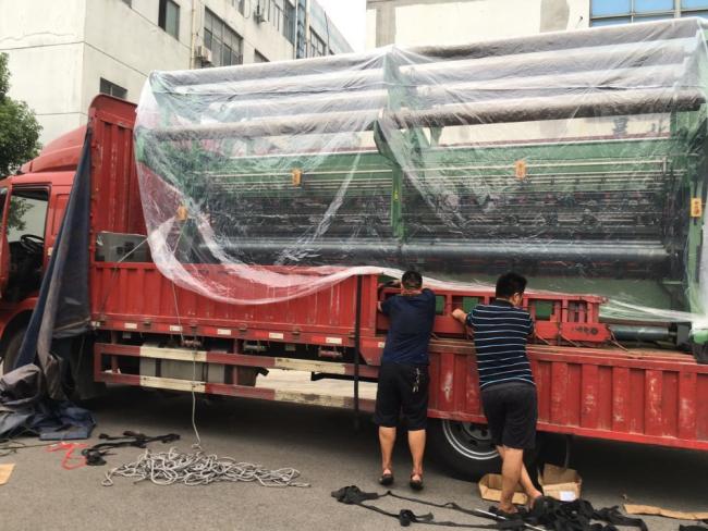 Hay Net Making Machine close-up view