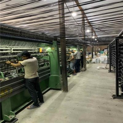 China High Speed Raschel Warp Knitting Machine with 120 inch Knitting Width and E6,E7,E8,E9,E12,E14 Gauge for Anti Hail Net Production for sale