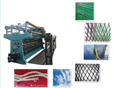 China Manual Operation Fishing Net Making Machine with ONE YEAR Warranty and 7500 KG Weight for High Production for sale