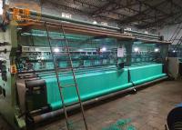 China Swimming Shade Net Making Machine , Single Needle Bar Raschel Knitting Machine for sale