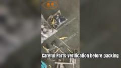Careful Parts Verification Before Warp Knitting Machine Packing and Shipment