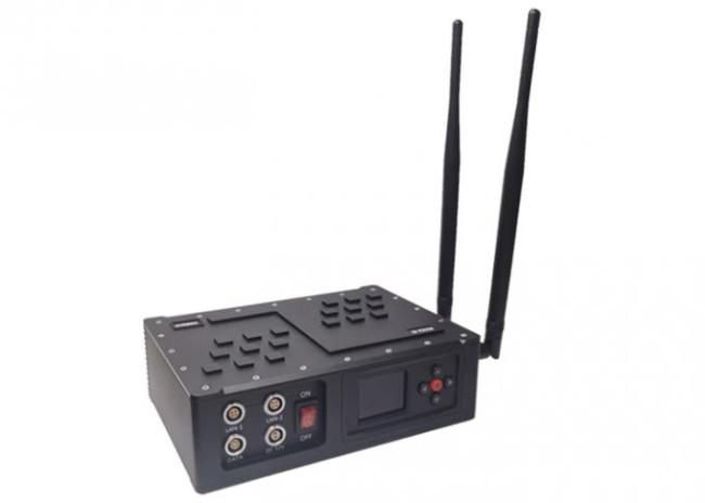 RJ45 IP Transceiver UAV Video Data Link HD COFDM Video Transmitter AES Encryption