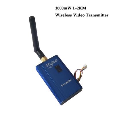 中国 2.4Ghz FM Wireless Video Transmitter 12 Channels Long Range Transmitter and Receiver 販売のため